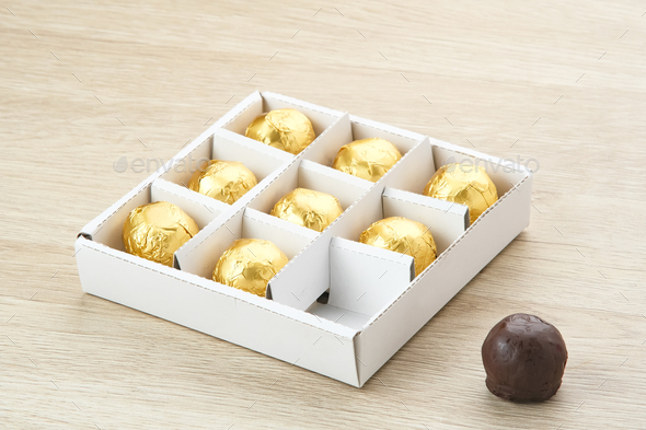Chocolate candies with dates fruit Stock Photo by tyasindayanti | PhotoDune