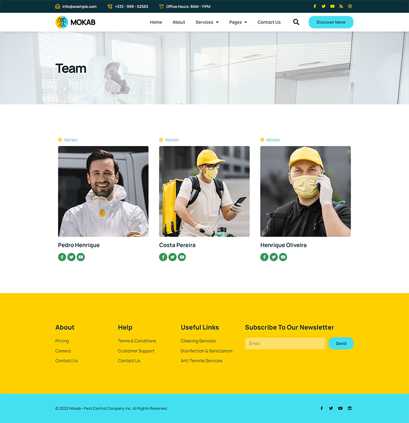 Mokab - Pest Control Services Elementor Pro Template Kit by Nile-Theme Mokab - Pest Control Services Elementor Pro Template Kit by Nile-Theme