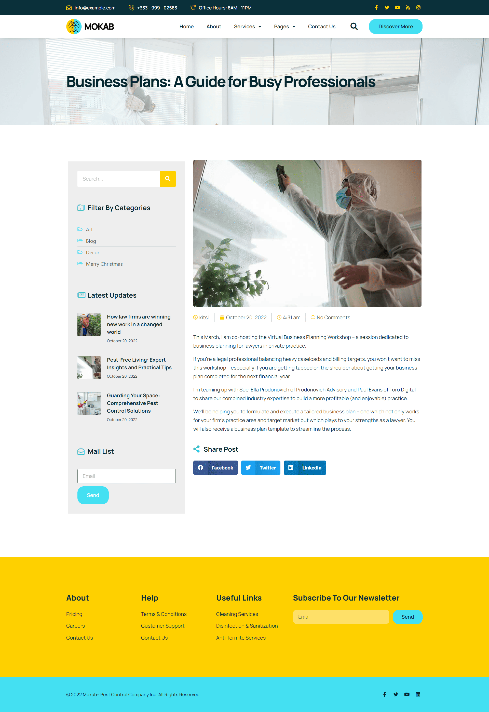 Mokab - Pest Control Services Elementor Pro Template Kit by Nile-Theme Mokab - Pest Control Services Elementor Pro Template Kit by Nile-Theme
