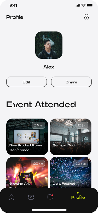 Festify - Event Booking App React Native CLI Ui Kit by upliftthemes