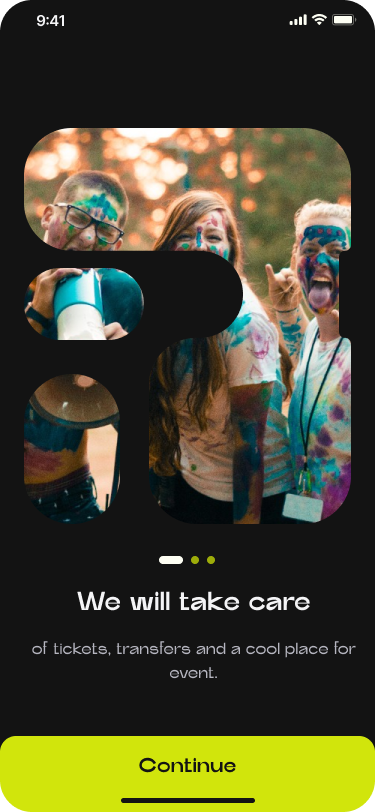 Festify - Event Booking App React Native CLI Ui Kit by upliftthemes