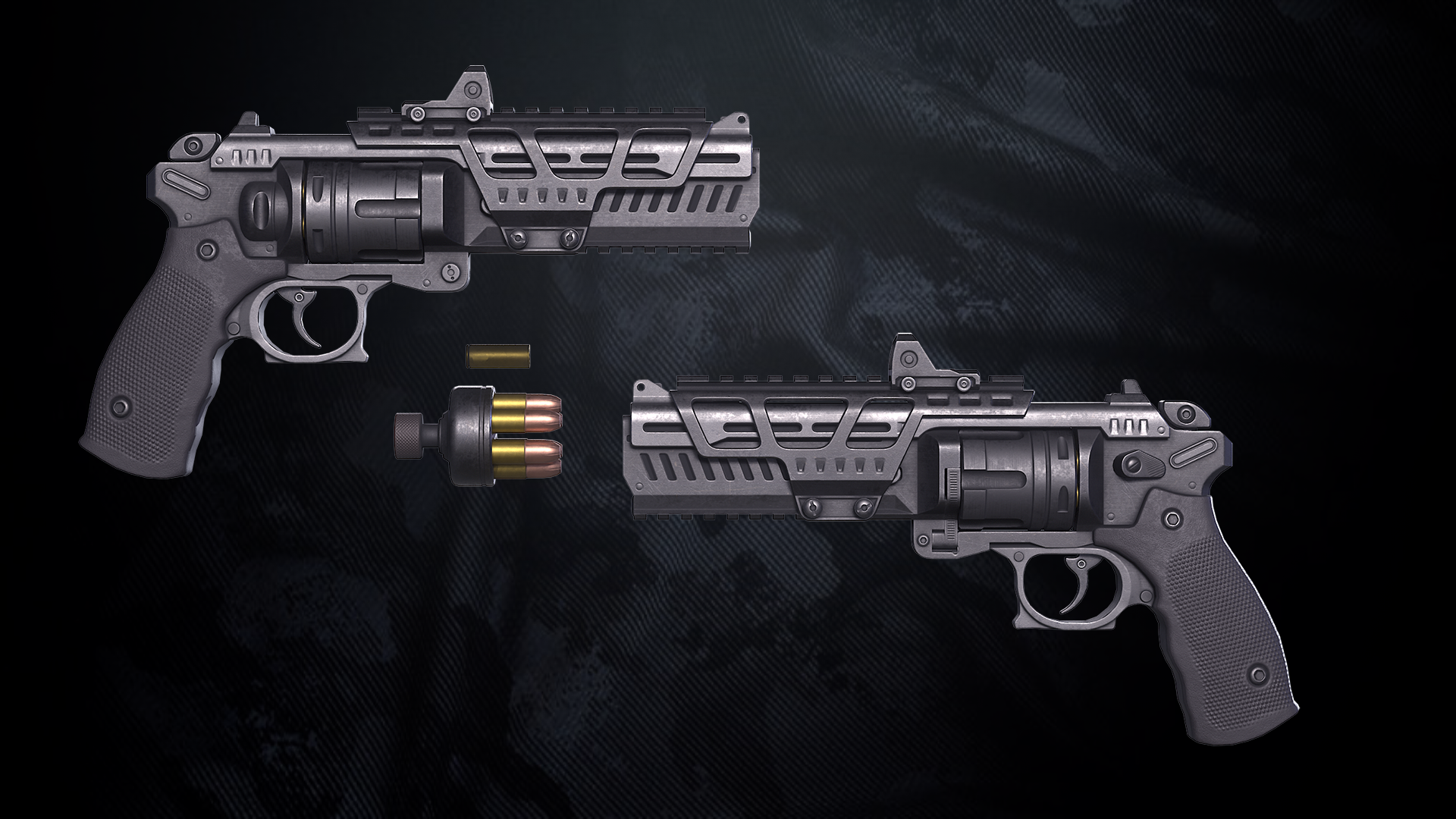 RV-32 Revolver by Storm_Bringer | 3DOcean