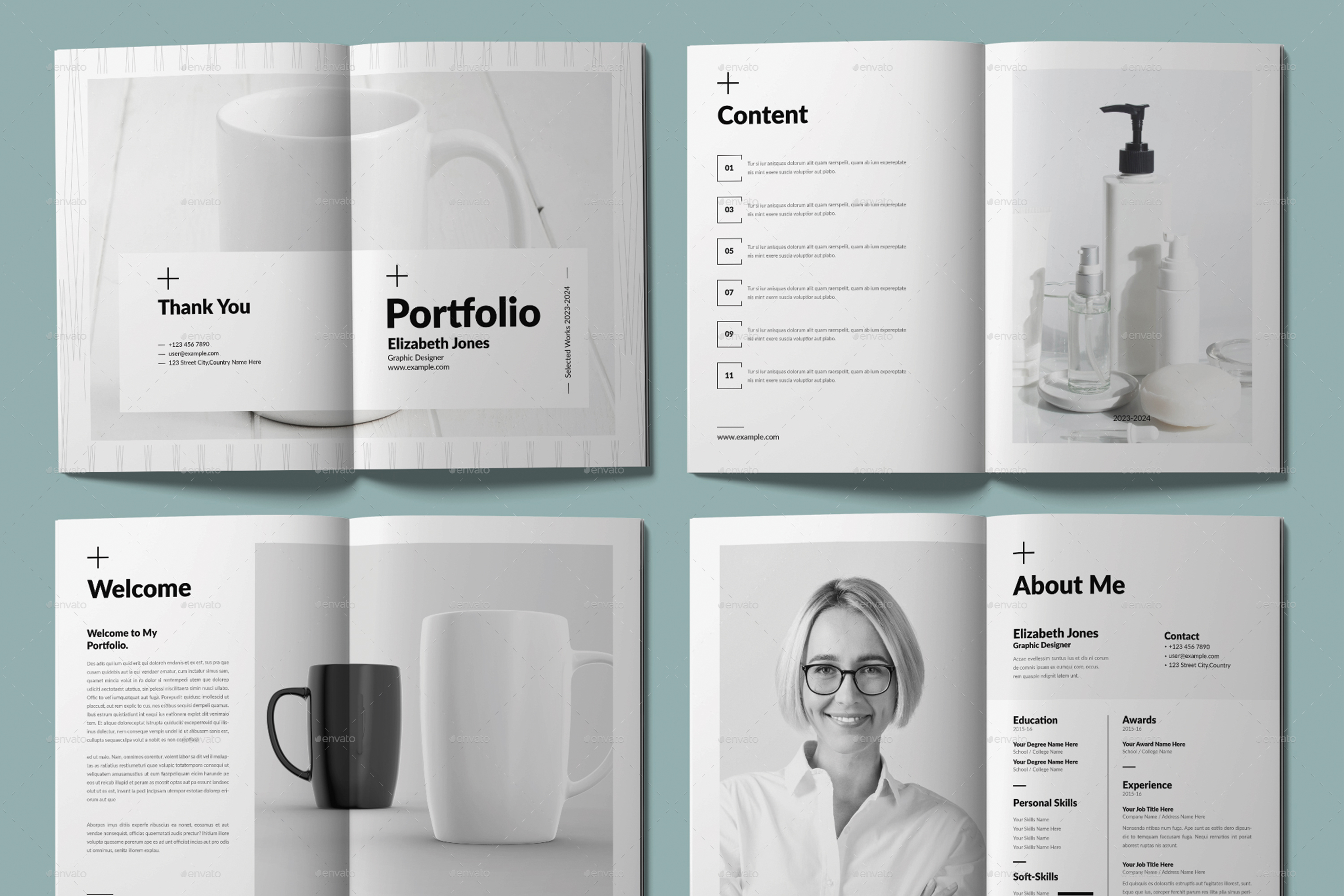 Product Portfolio Design Template, Print Templates | GraphicRiver