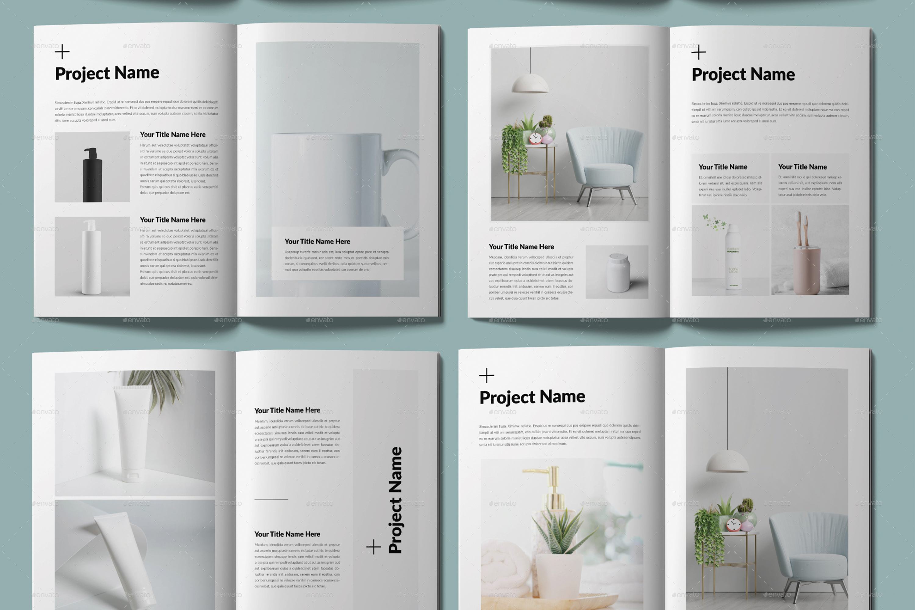 Product Portfolio Design Template, Print Templates | GraphicRiver