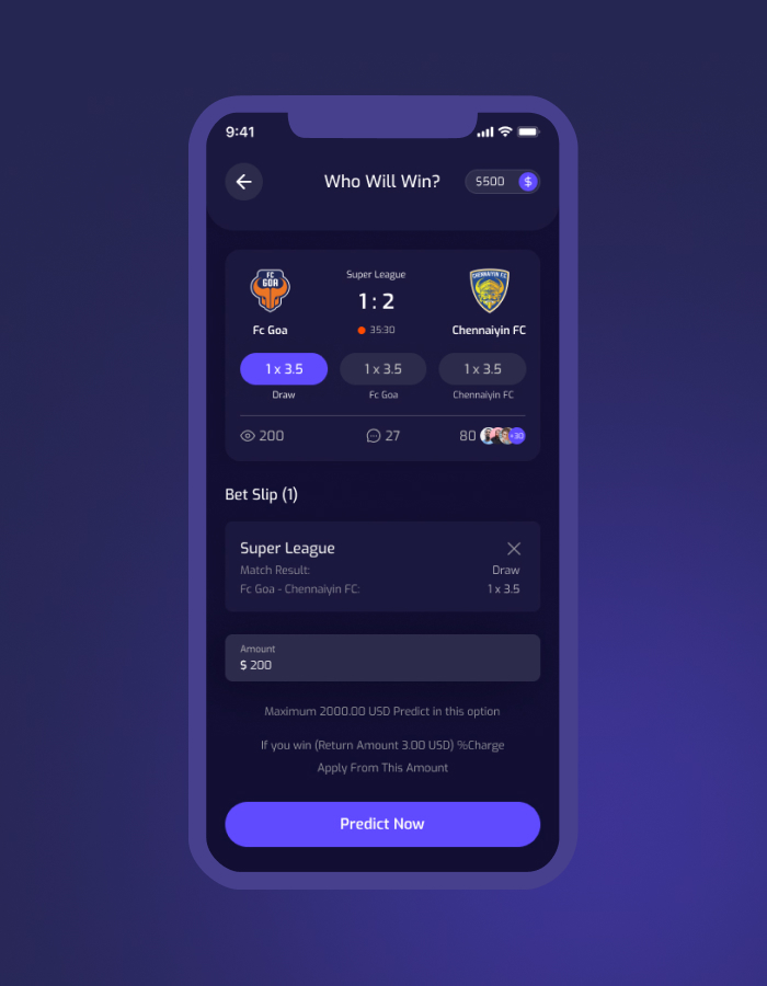 Betpro- Sports Betting Mobile App Template by webnextpro | ThemeForest