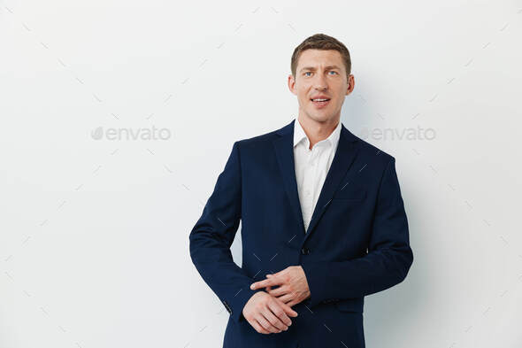 Isolated men caucasian handsome portrait business young person guy ...