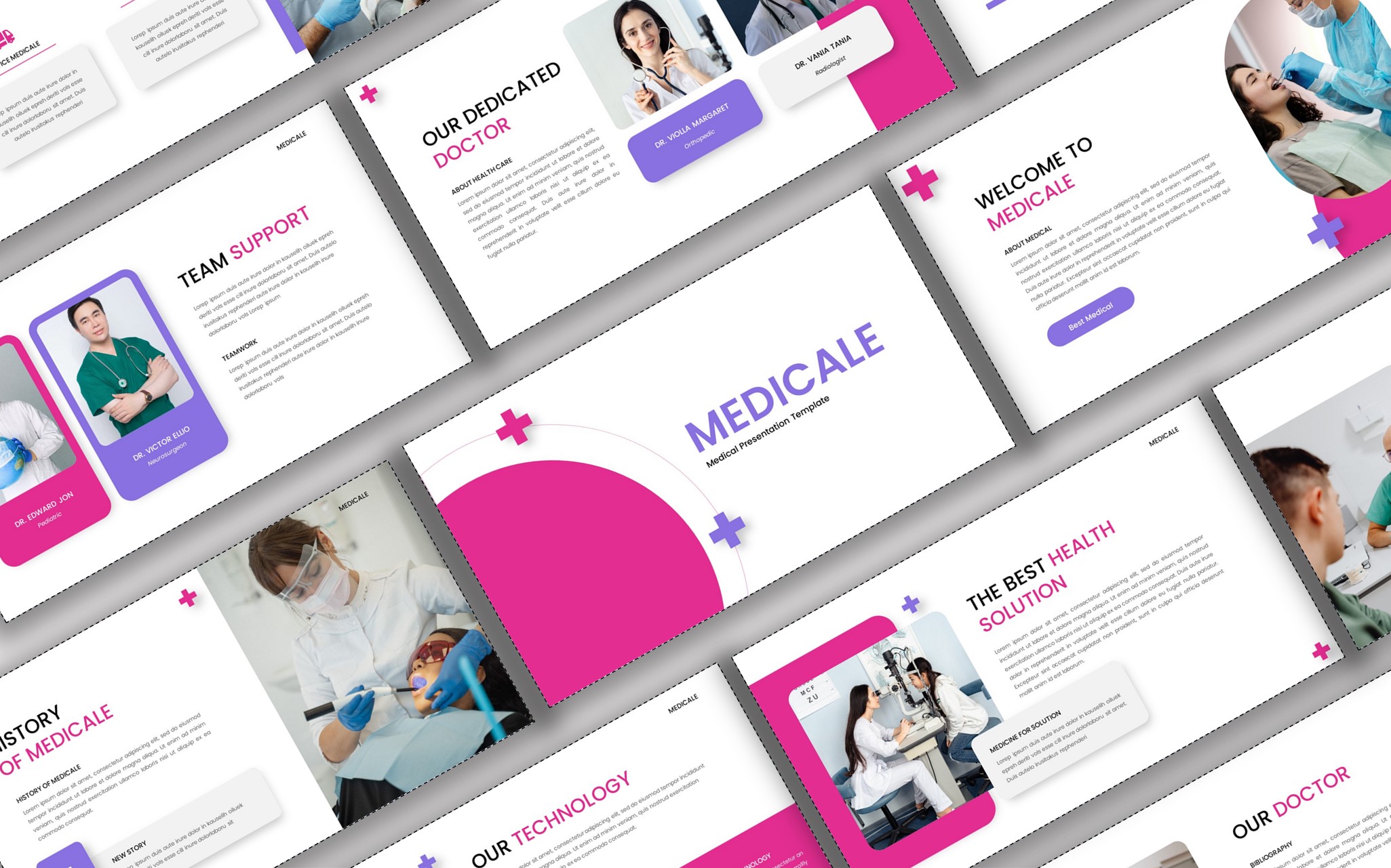 Medicale-Medical PowerPoint Template, Presentation Templates | GraphicRiver
