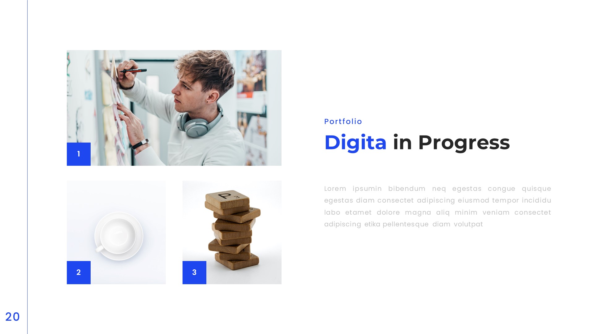Digita – Digital Agency PowerPoint Template, Presentation Templates