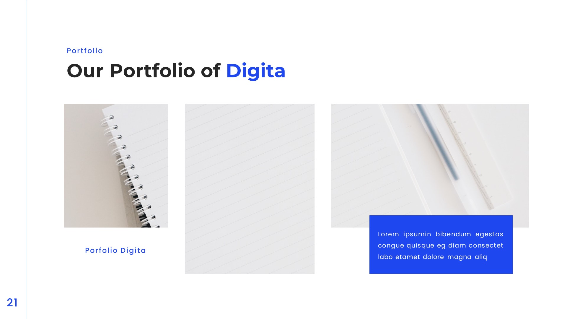 Digita – Digital Agency PowerPoint Template, Presentation Templates