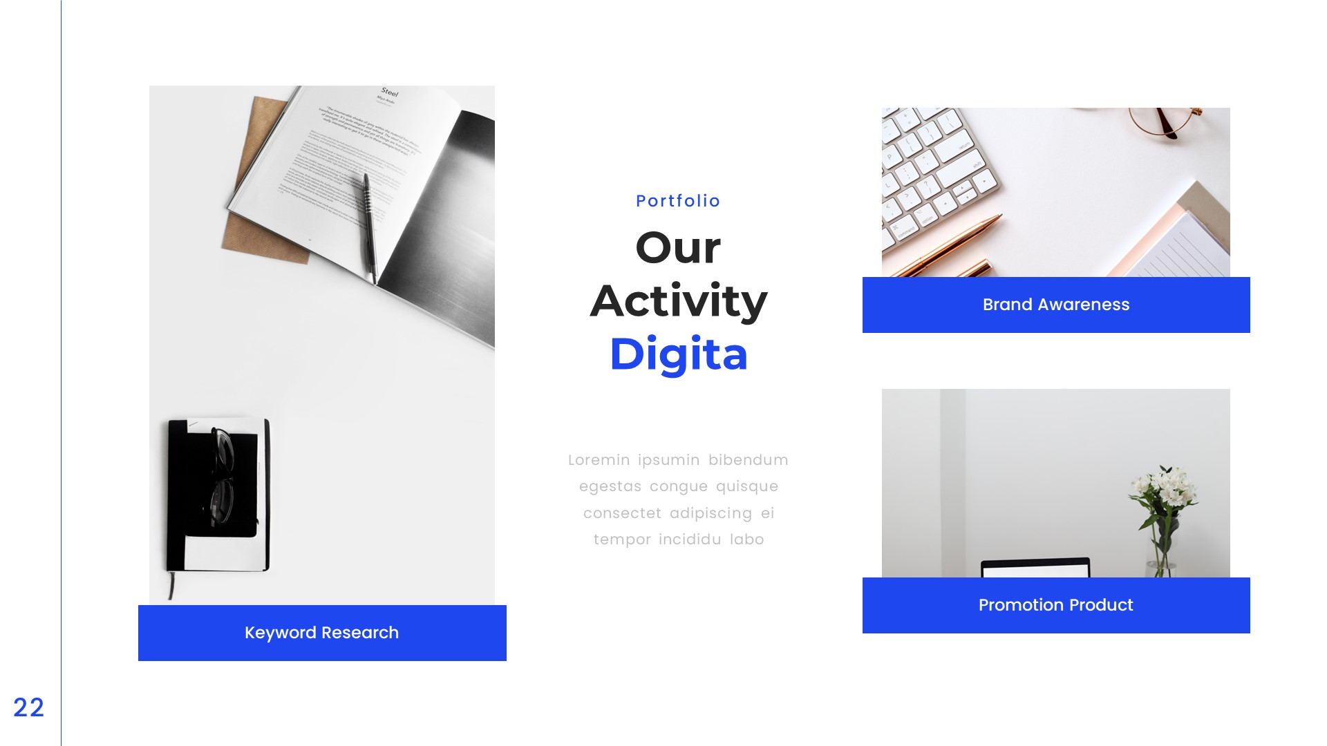 Digita – Digital Agency PowerPoint Template, Presentation Templates