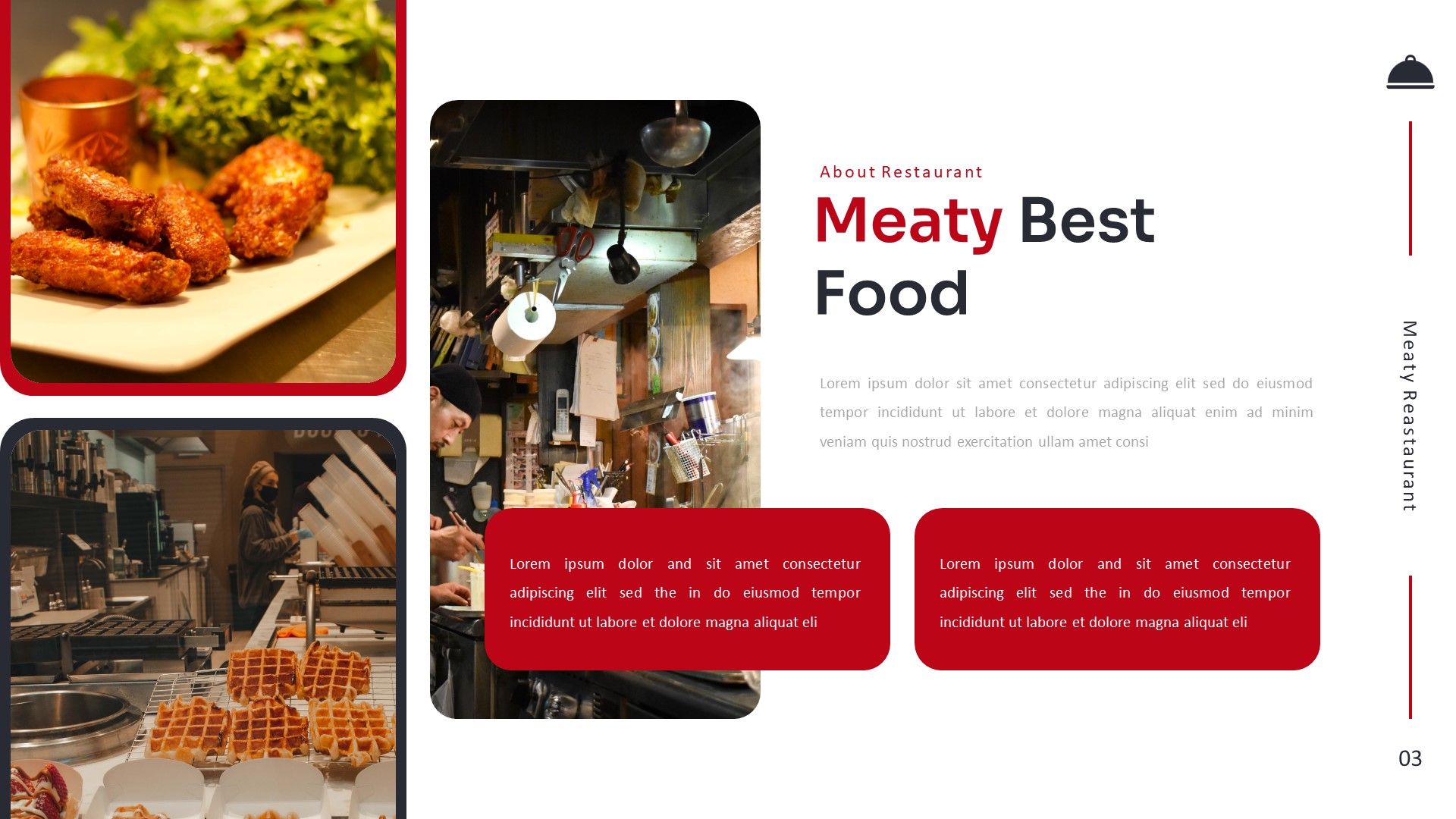 Meaty – Food Google Slides Template, Presentation Templates | GraphicRiver
