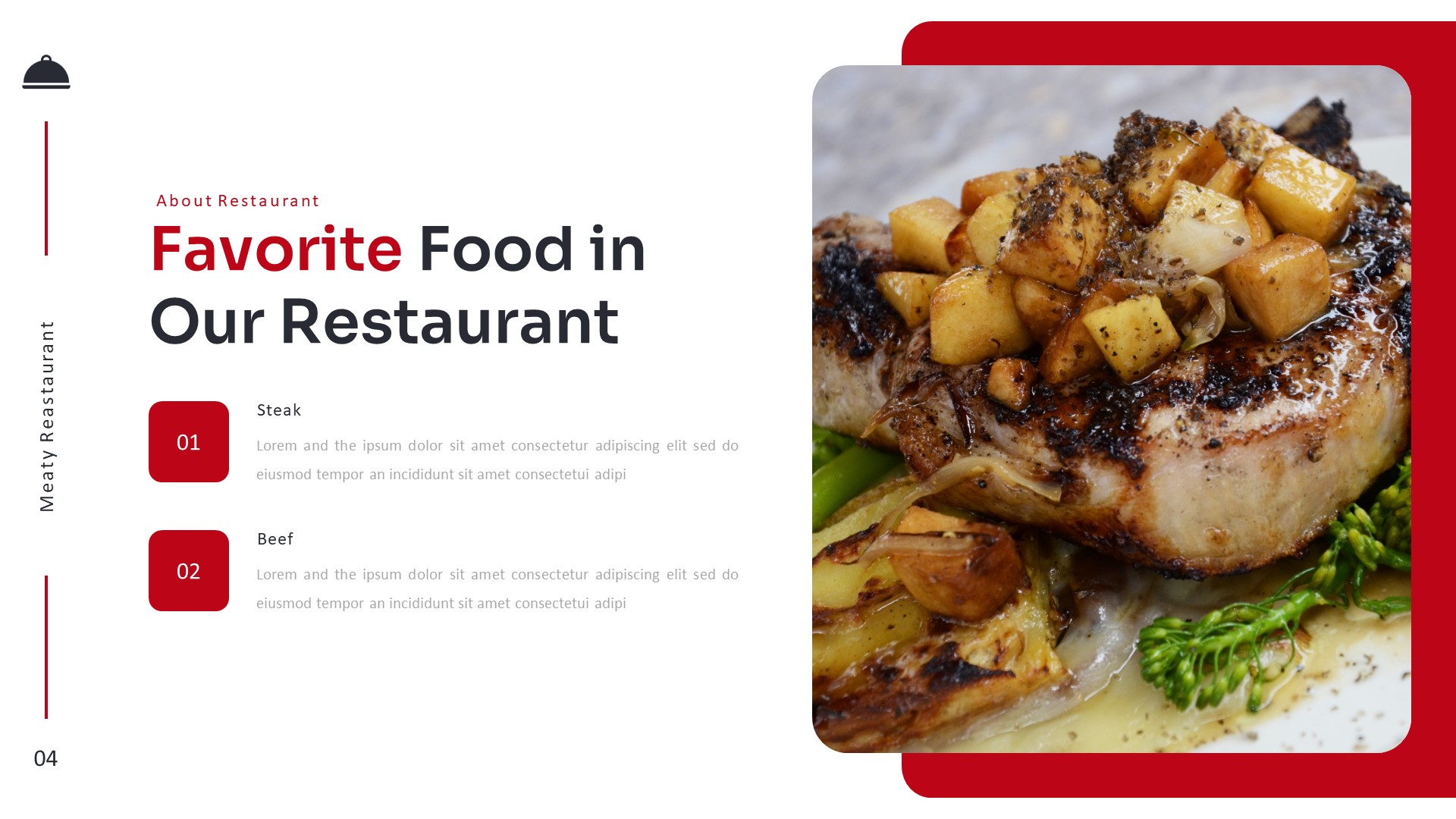 Meaty – Food Keynote Template, Presentation Templates | GraphicRiver