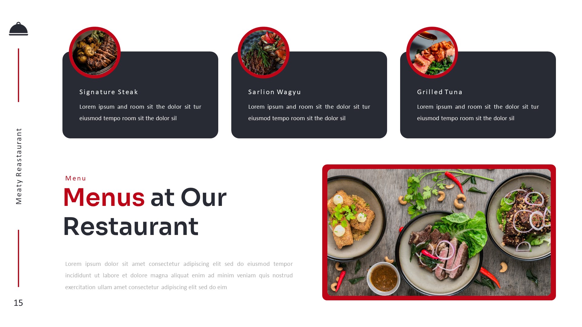 Meaty – Food Keynote Template, Presentation Templates | GraphicRiver