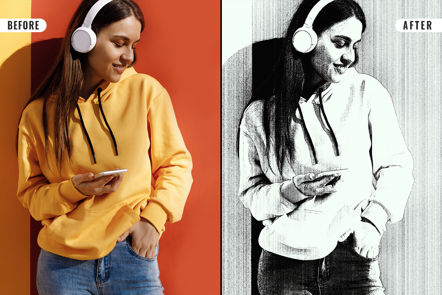 Demaged Photo Copy Effect, Add-ons | GraphicRiver