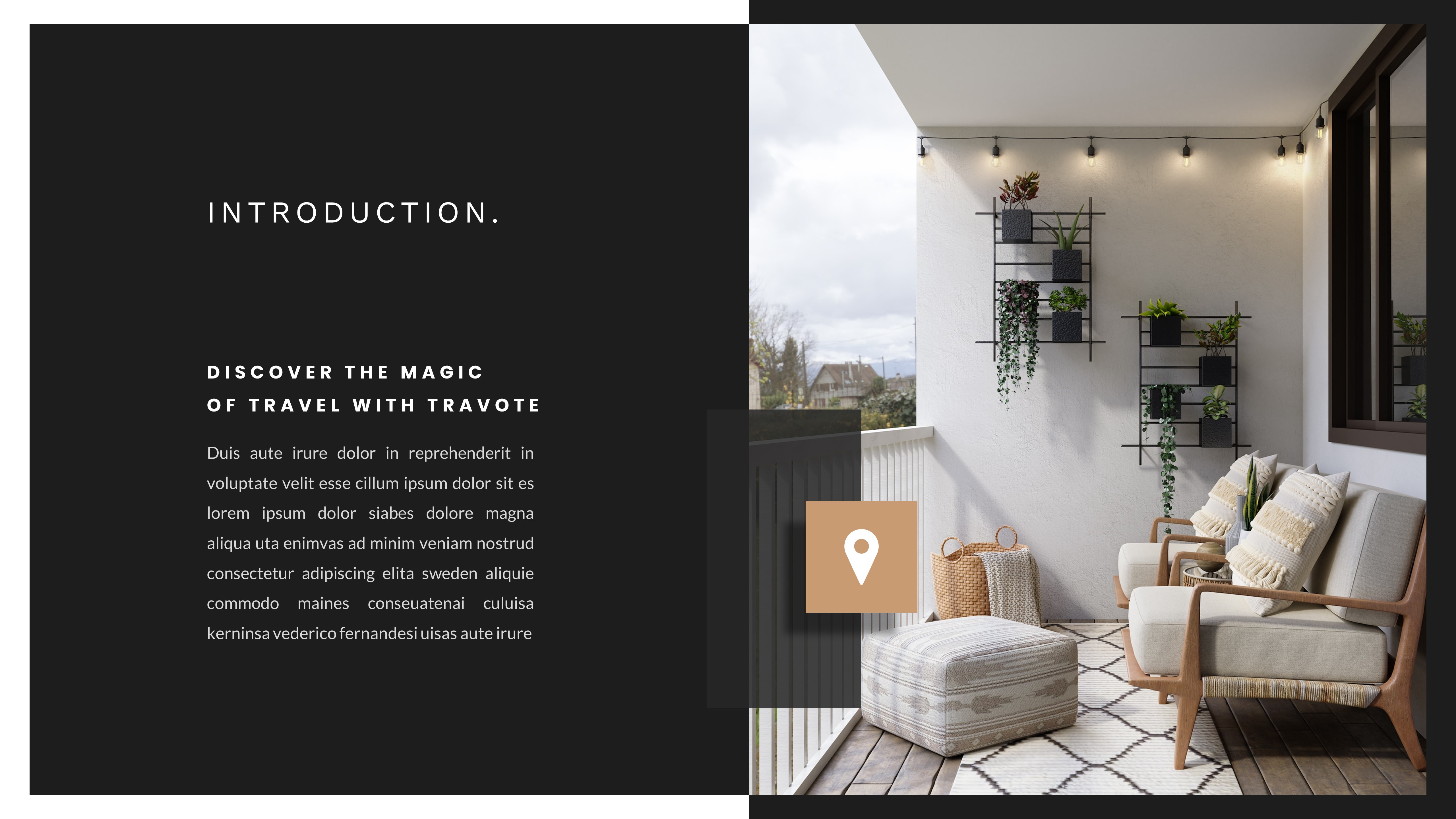 Travotel - Travel and Hotel PowerPoint Template, Presentation Templates