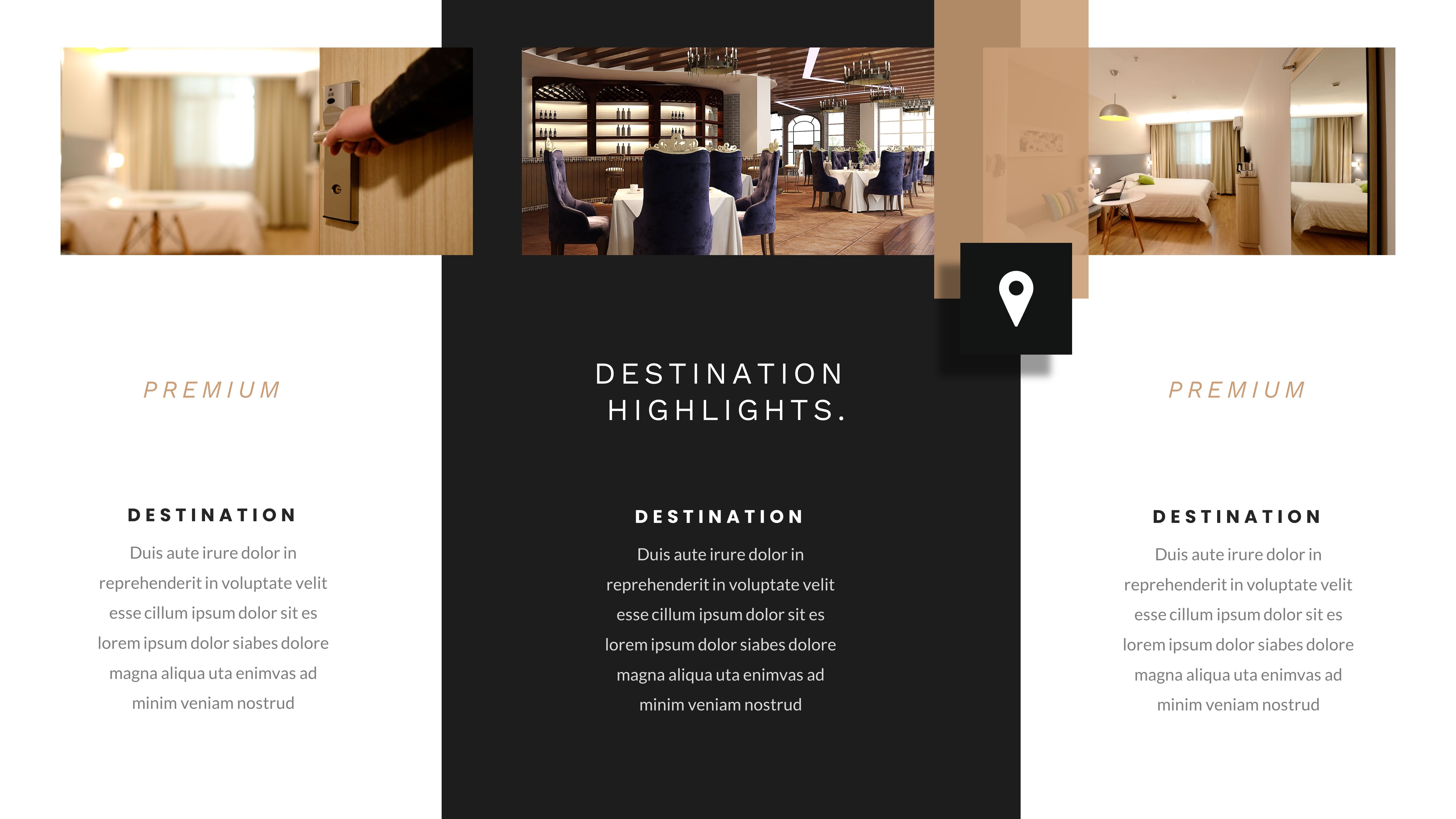 Travotel - Travel and Hotel PowerPoint Template, Presentation Templates