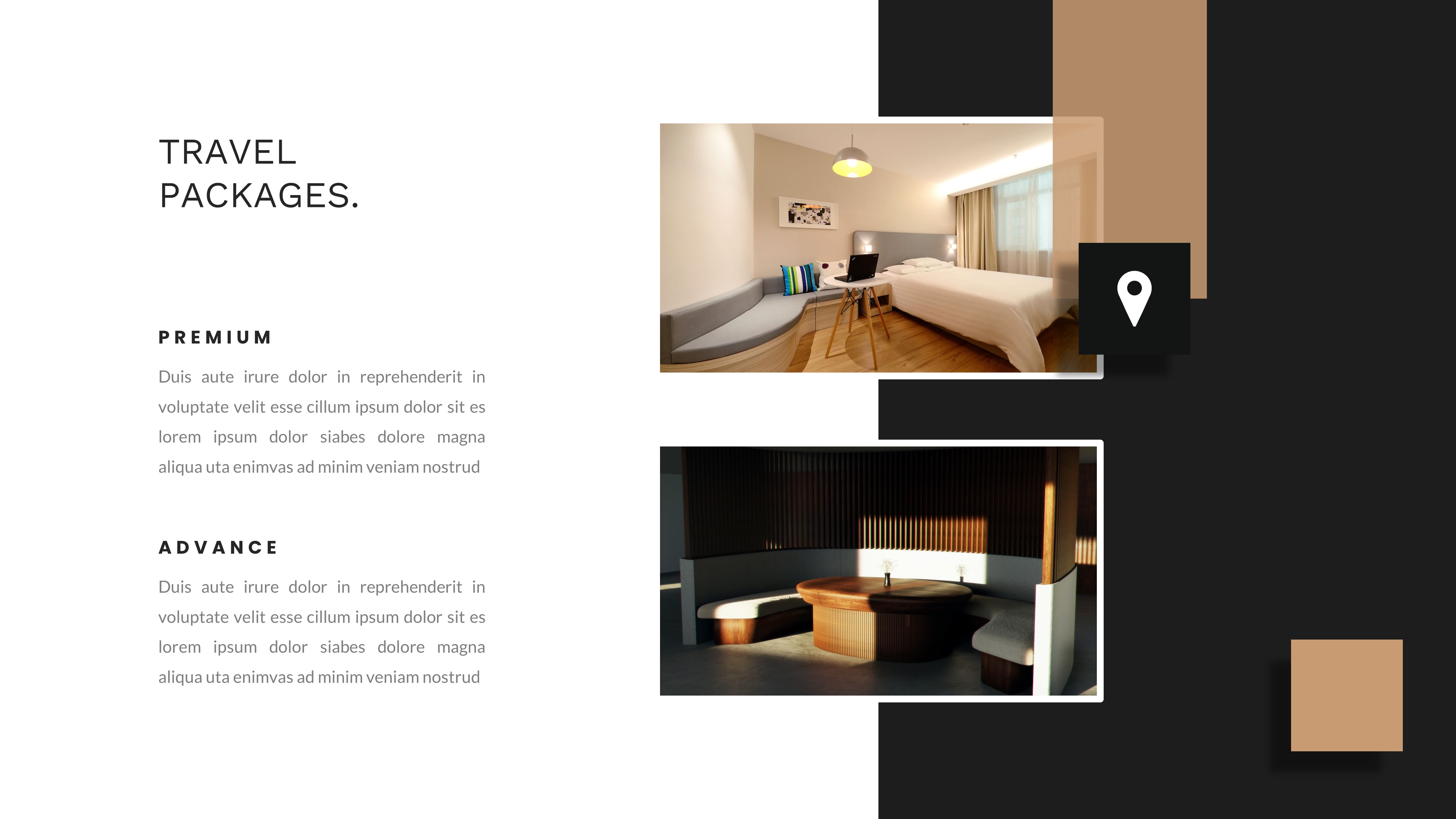 Travotel - Travel and Hotel PowerPoint Template, Presentation Templates