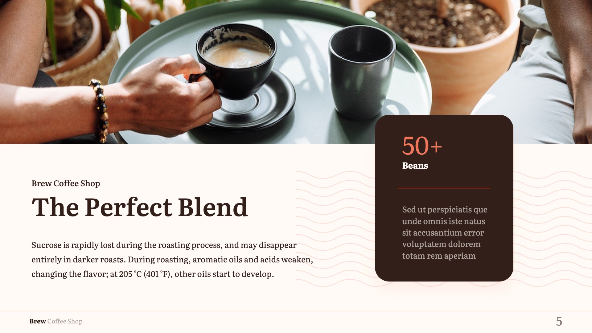 Brew - Coffee Shop PowerPoint Presentation, Presentation Templates
