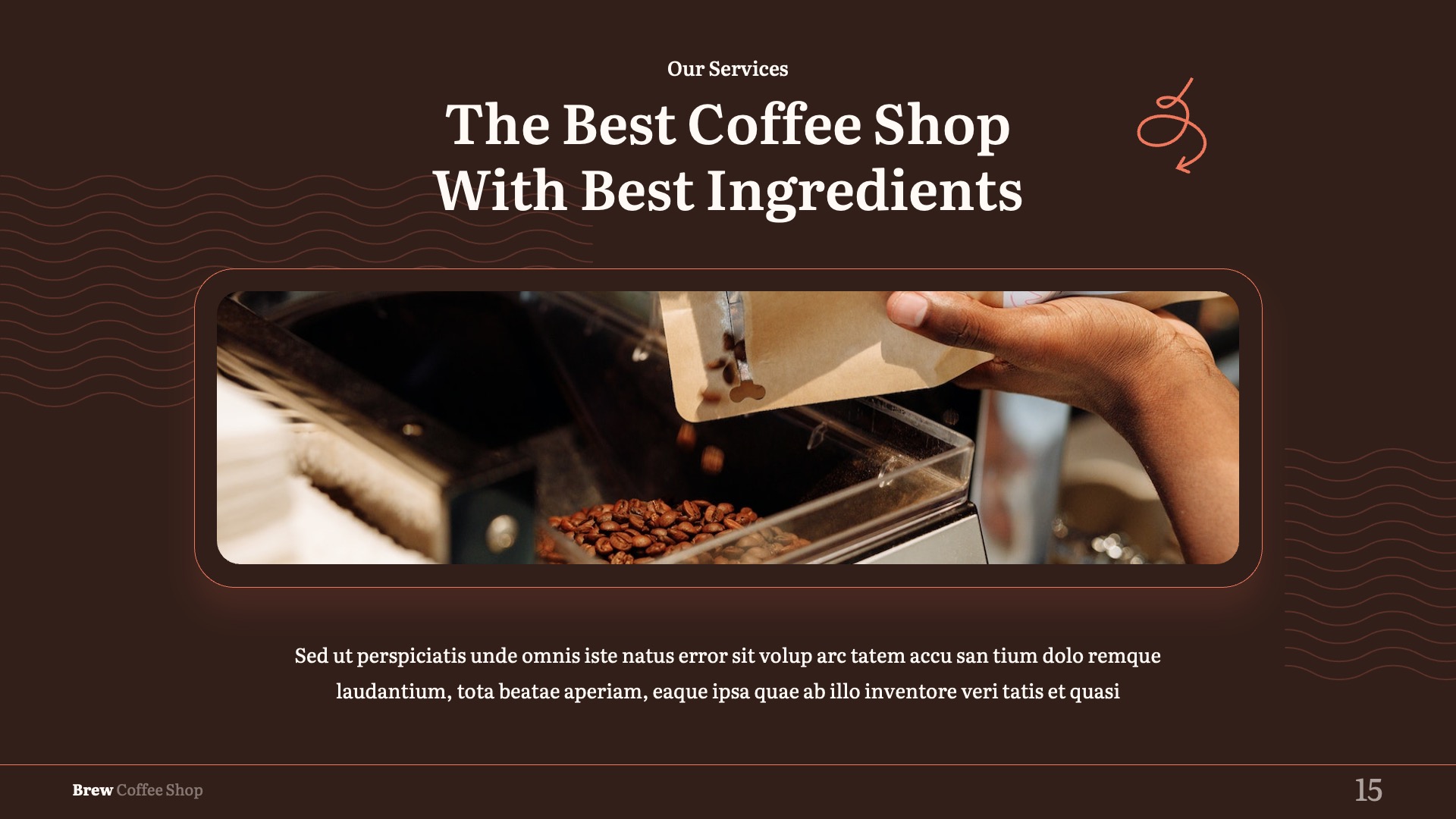 Brew - Coffee Shop PowerPoint Presentation, Presentation Templates