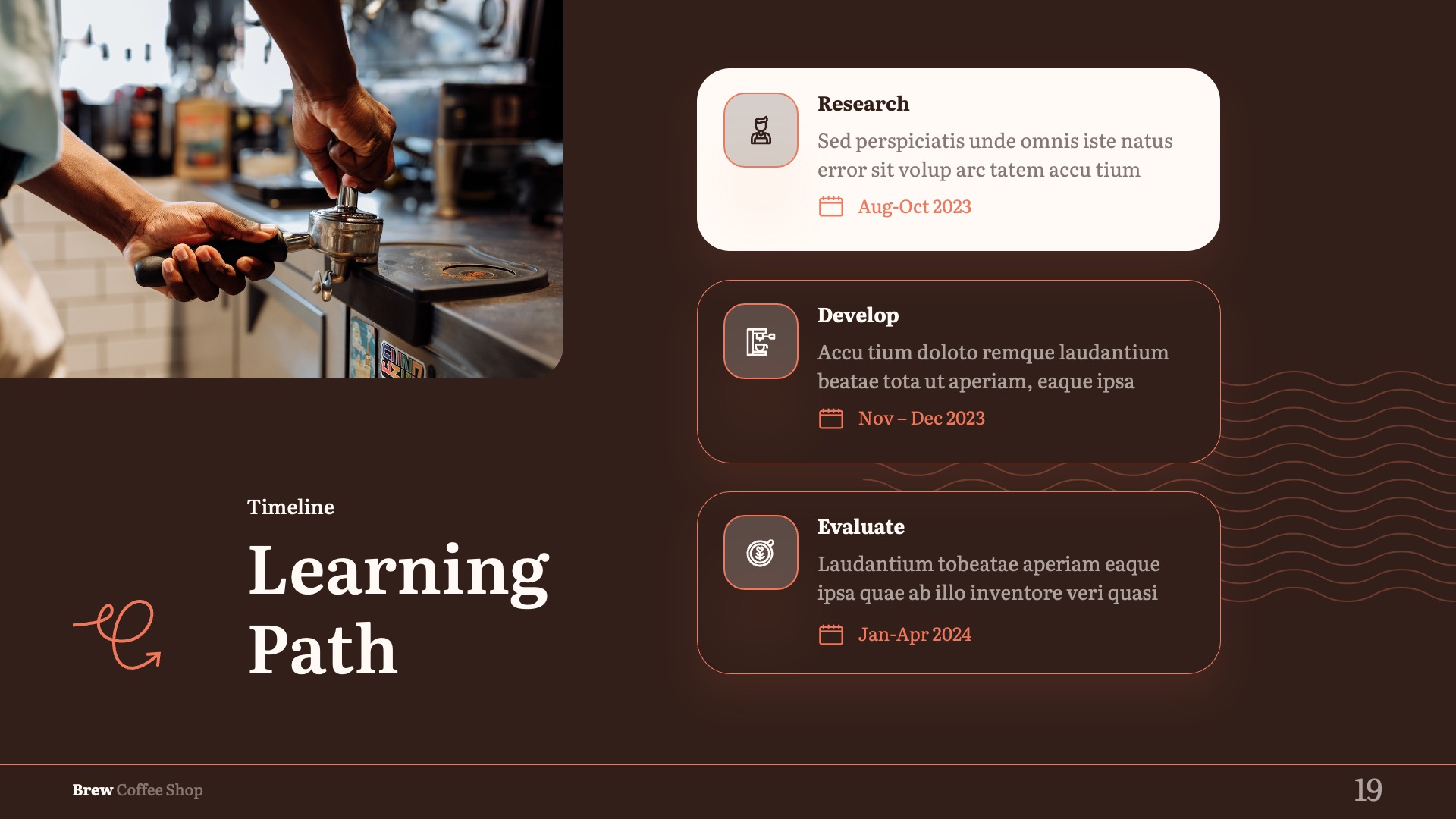 Brew - Coffee Shop PowerPoint Presentation, Presentation Templates