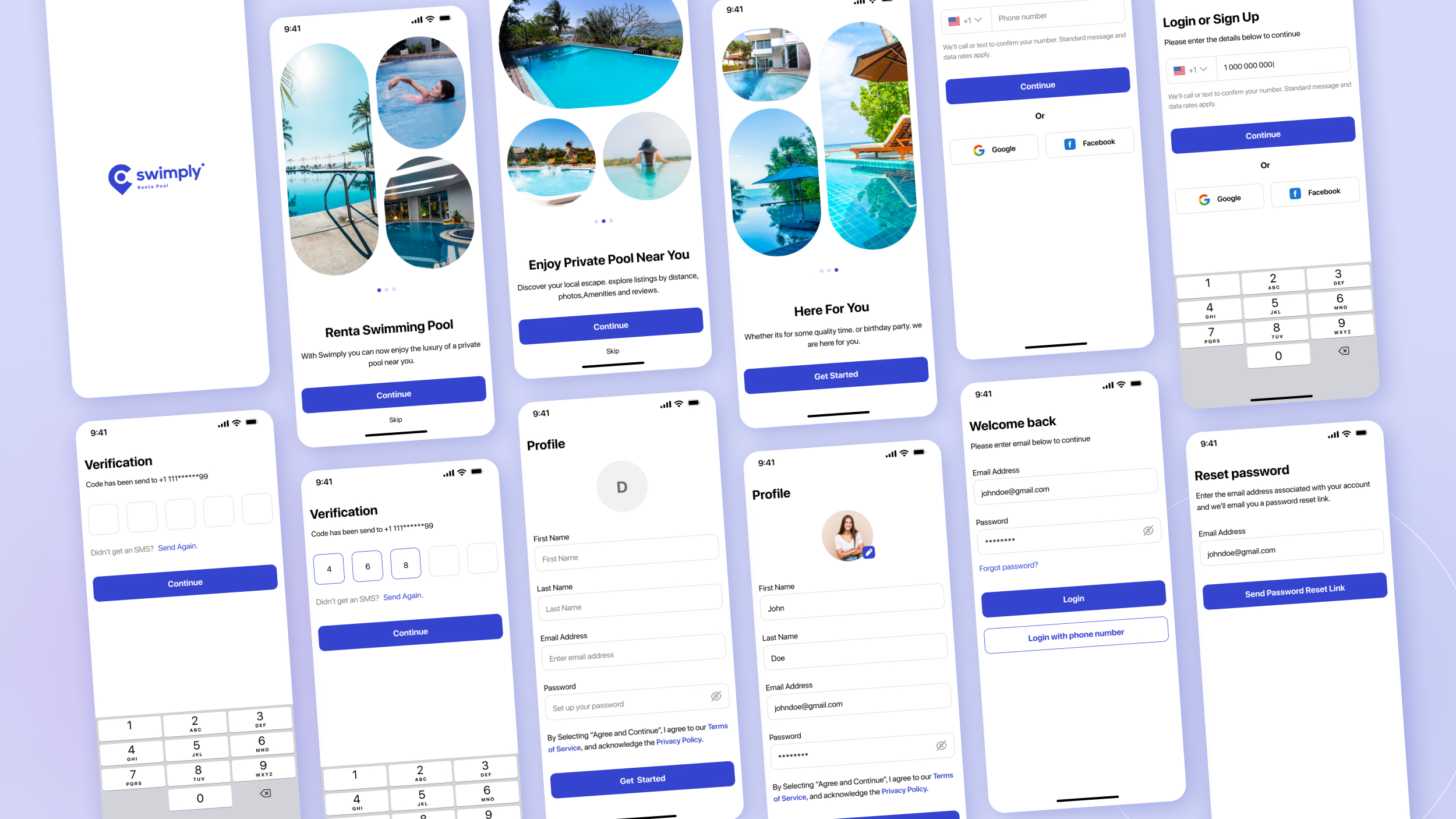 Swimpro UI template - Find Swimming Pool app in Flutter 3.x (Android ...