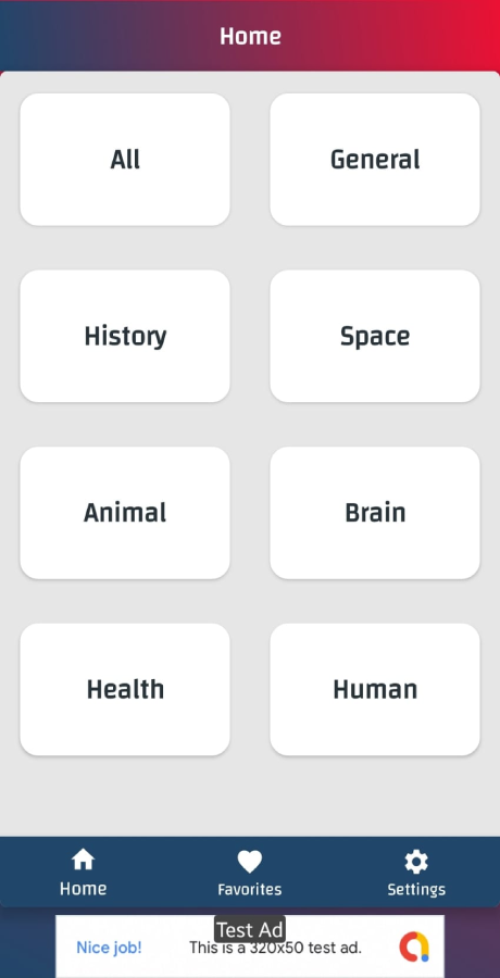 Interesting Facts App Offline with Admob by IbrahimOdeh | CodeCanyon