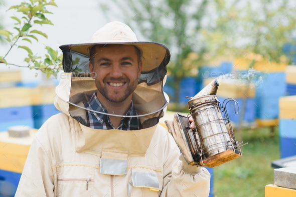 A tools of the beekeeper. Everything for a beekeeper to work with bees ...