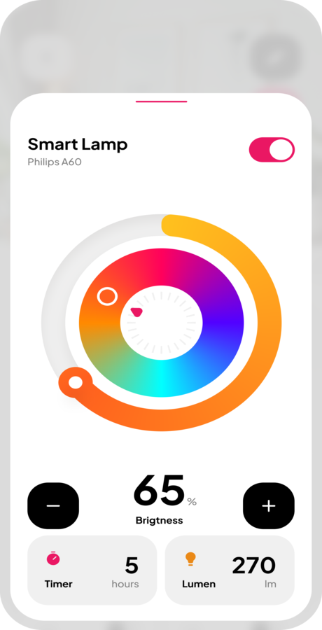 Smart Home App | UI Kit | Flutter | Figma FREE | HUIS by FlutterVision