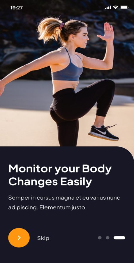 Workout Apps | UI Kit | Flutter | Figma FREE | Mussles by FlutterVision