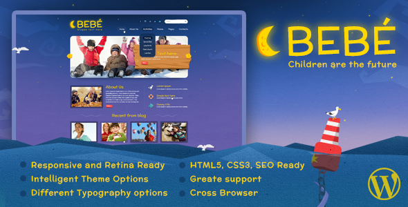BeBe Responsive WordPress Theme by CRIK0VA | ThemeForest