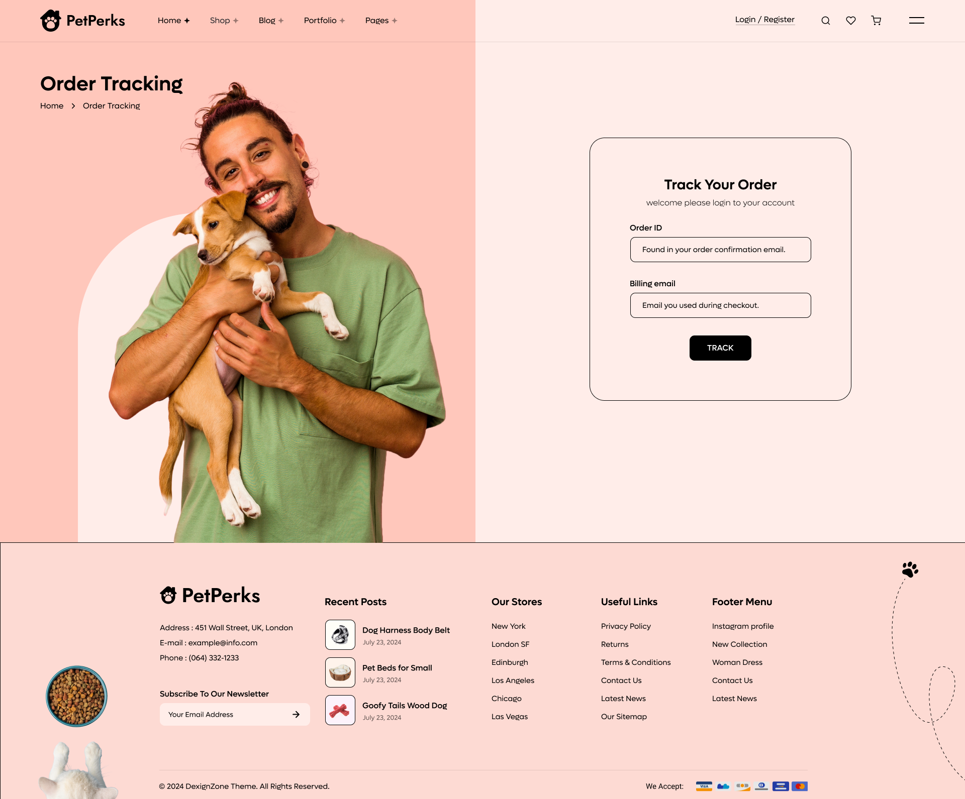 PetPerks - Pet Shop eCommerce Figma Template by DexignZone | ThemeForest