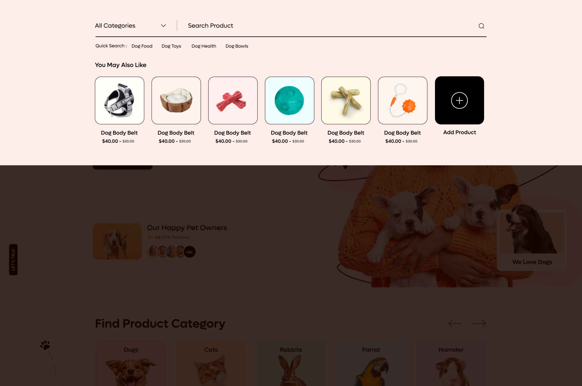 PetPerks - Pet Shop eCommerce Figma Template by DexignZone | ThemeForest