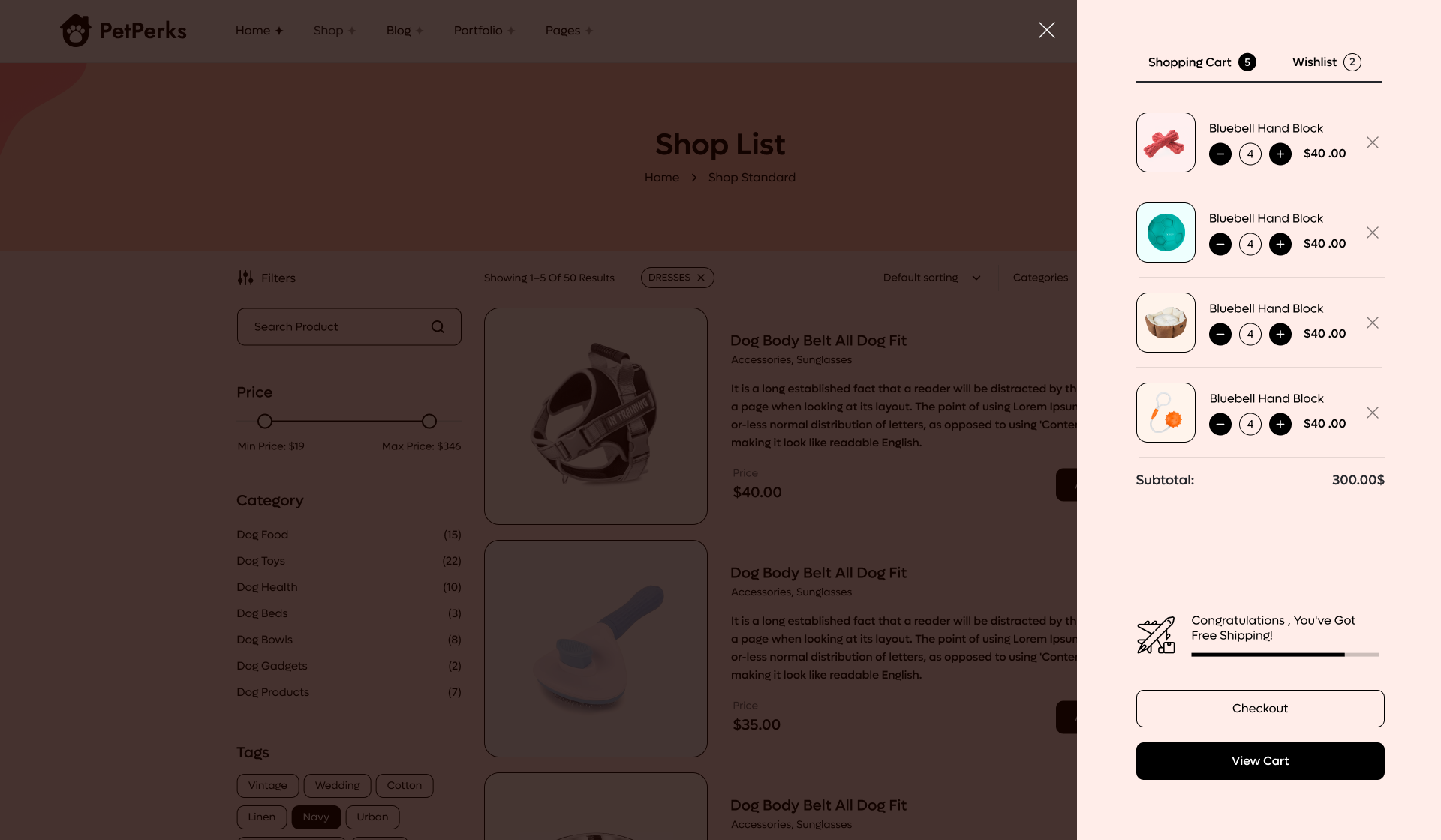 PetPerks - Pet Shop eCommerce Figma Template by DexignZone | ThemeForest