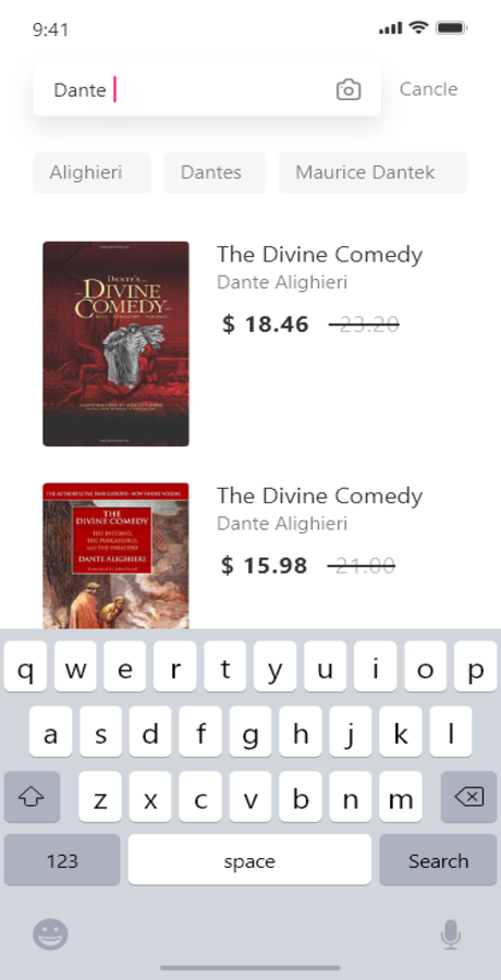 Book Store App | UI Kit | Flutter | XD, Sketch FREE | Life Time Update | Love Book by FlutterVision