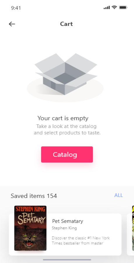 Book Store App | UI Kit | Flutter | XD, Sketch FREE | Life Time Update ...