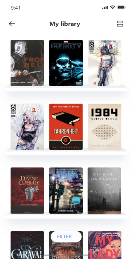 Book Store App | UI Kit | Flutter | XD, Sketch FREE | Life Time Update ...
