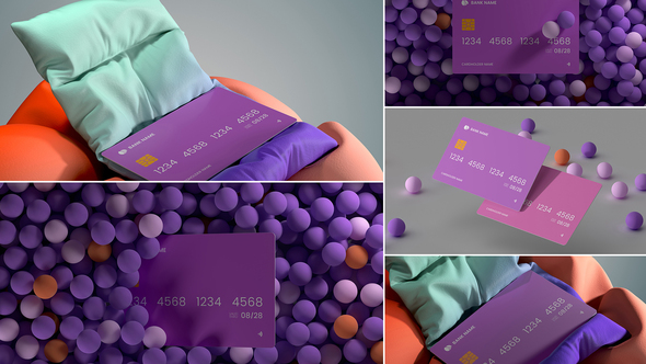 Credit Card Mockup, After Effects Project Files | VideoHive