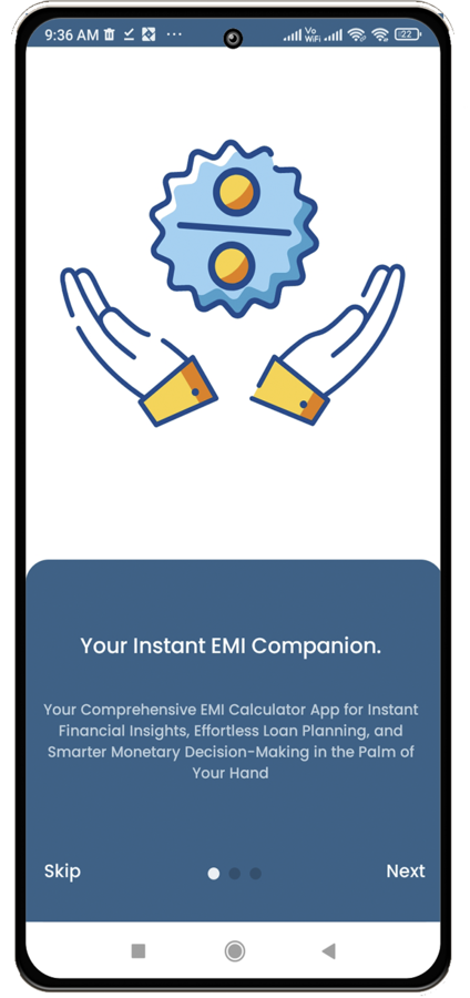 EMI Calculator App - Loan Calculator | Finance App | Loan EMI React Native iOS/Android App ...