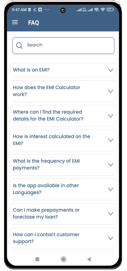 EMI Calculator App - Loan Calculator | Finance App | Loan EMI React ...