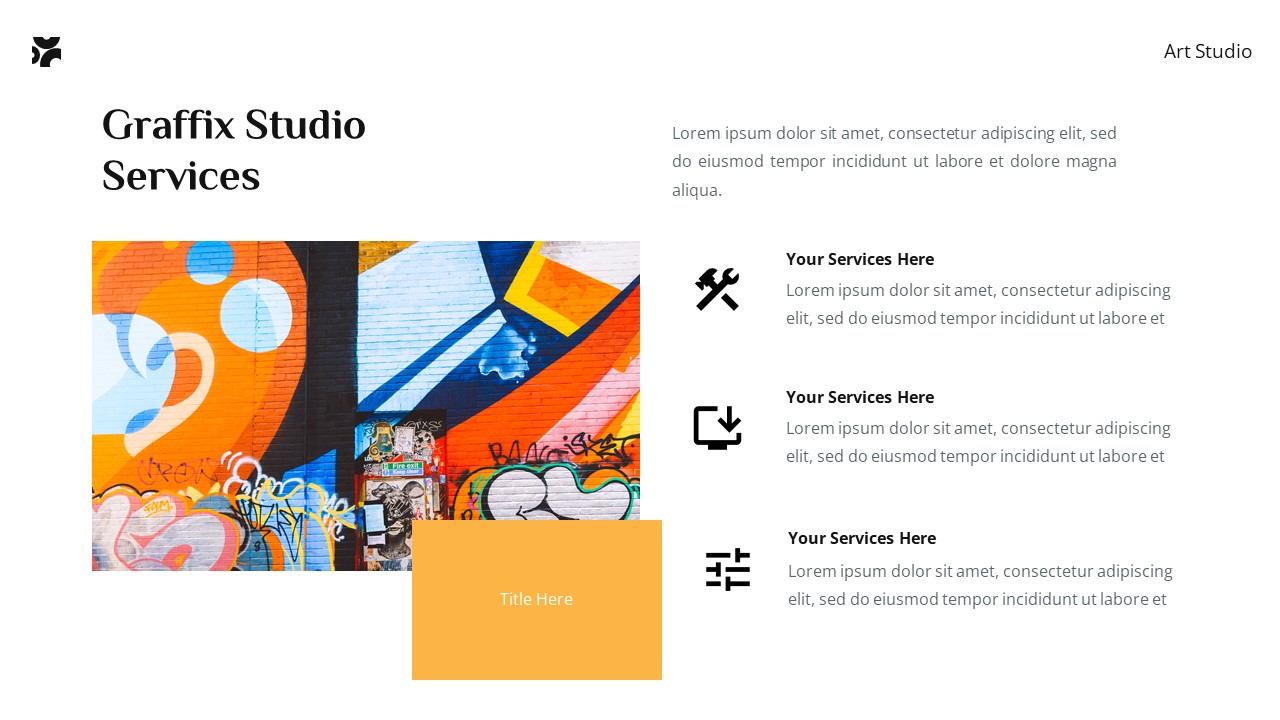 Graffix - Pop Art & Graffiti PowerPoint Template, Presentation Templates