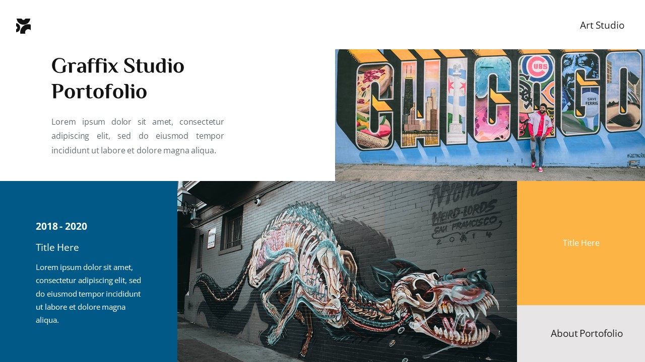 Graffix - Pop Art & Graffiti PowerPoint Template, Presentation Templates