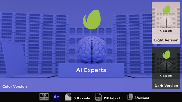 Artificial Intelligence Intro, After Effects Project Files | VideoHive