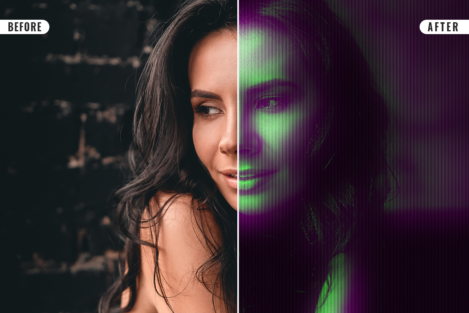 Future Glow Photo Effect, Add-ons | GraphicRiver