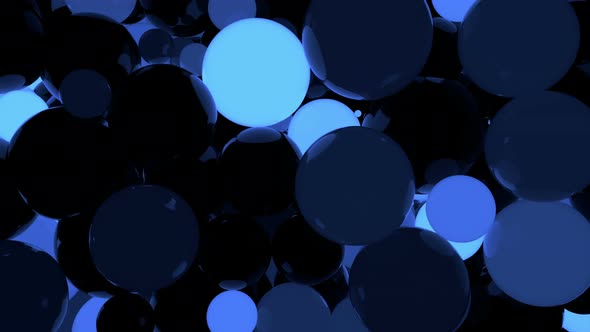 Glowing Spheres Video Background, Motion Graphics | VideoHive