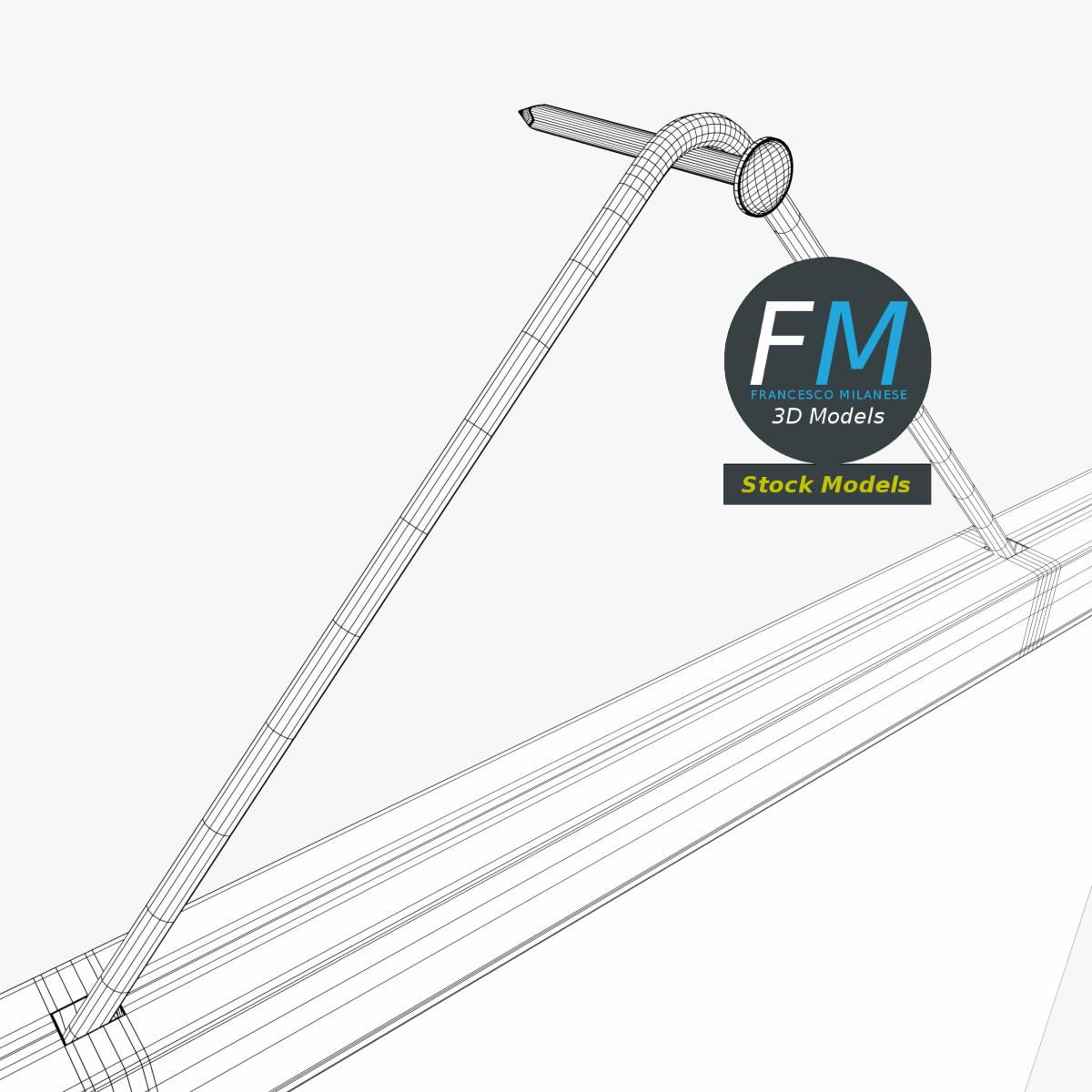 Poster display with rope hanger by FrancescoMilanese85 | 3DOcean