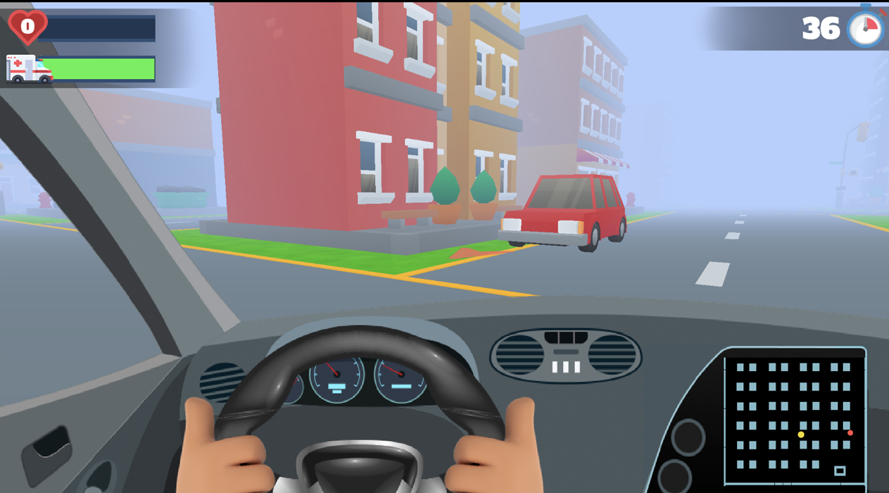 Ambulance Driver 3D – HTML5 Game – C3P by odgames | CodeCanyon