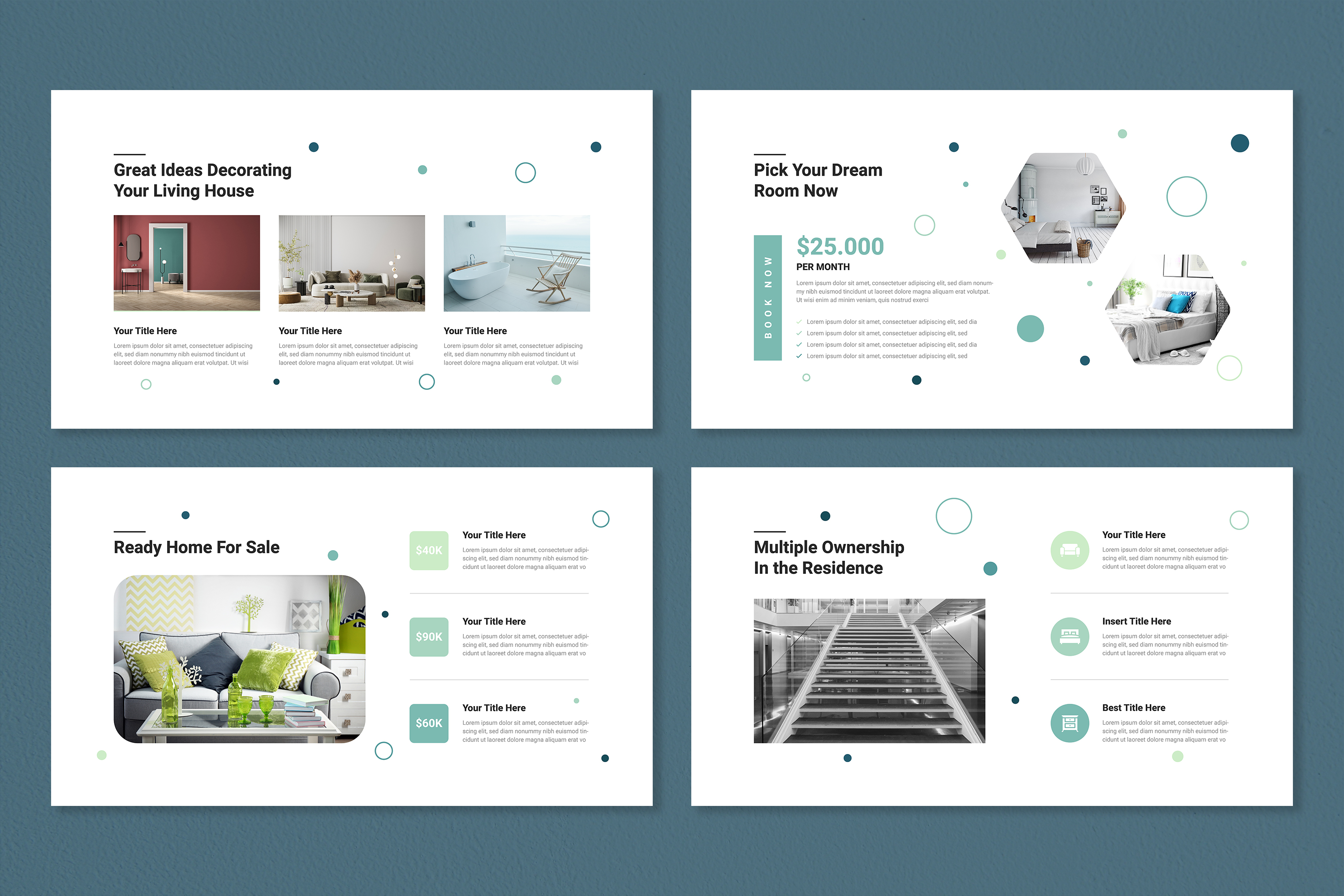 Real Estate Presentation Template, Presentation Templates | GraphicRiver