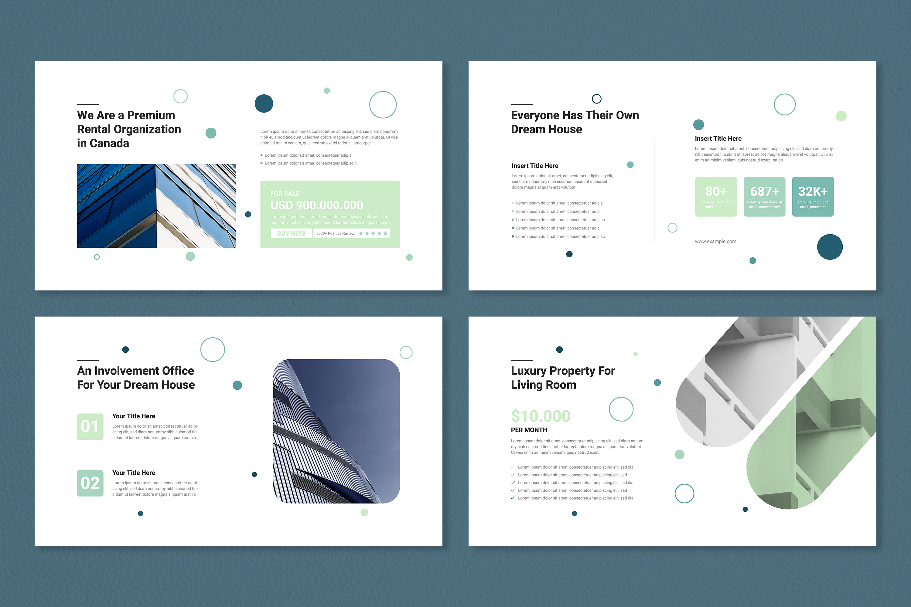 Real Estate Presentation Template, Presentation Templates | GraphicRiver