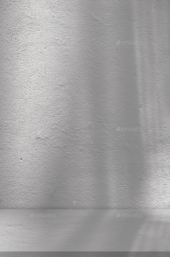 Background White Wall Studio with Light,Shadow on Surface floor,Room ...