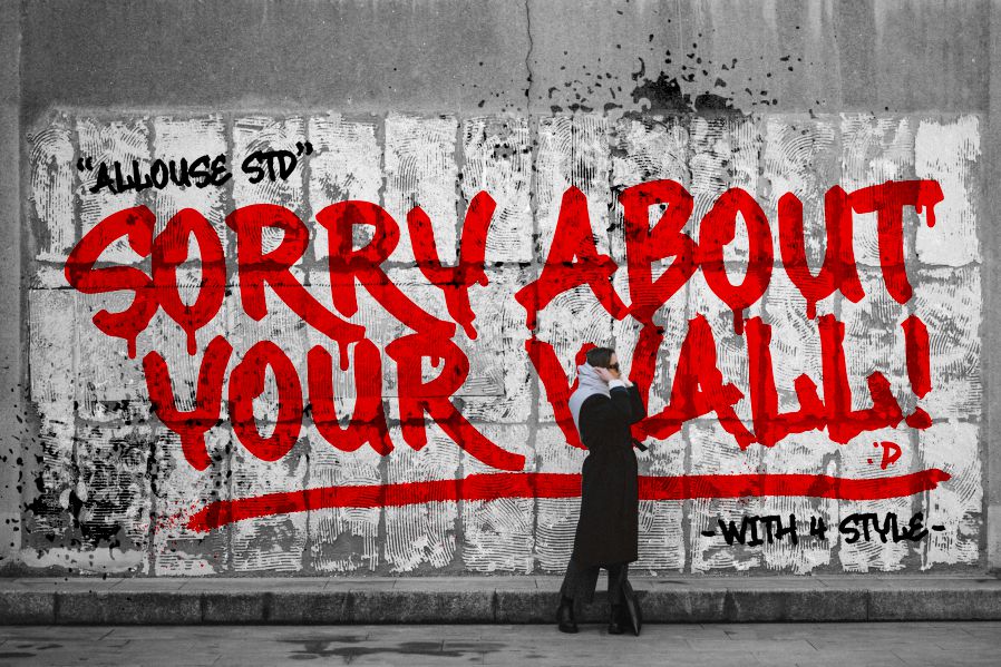 Maximback A Bold Graffiti Font With Four Styles, Fonts | GraphicRiver